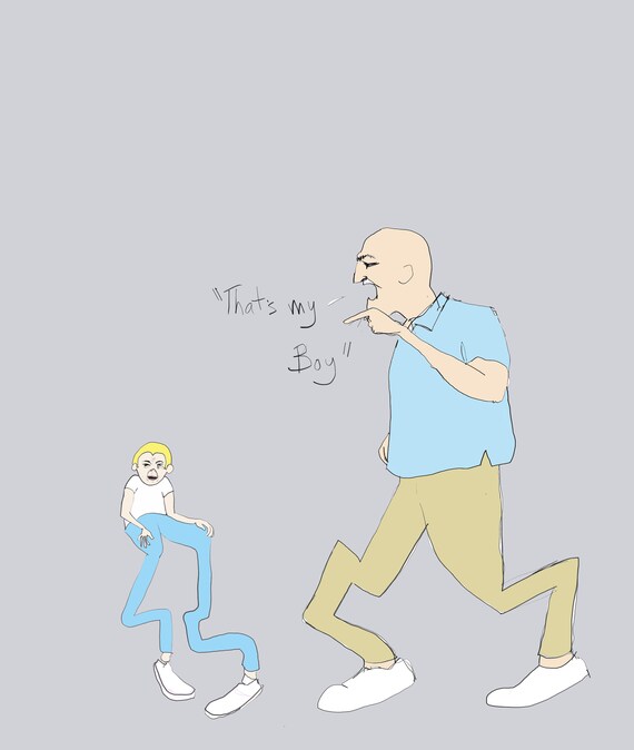 Cartoon Art Print Original Drawing Print Cartoon Artwork - Etsy