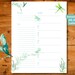 Printable Dragonfly Weekly Planner Template | Undated | Instant ...