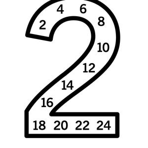 Number Multiples - Multiplication Facts - Etsy