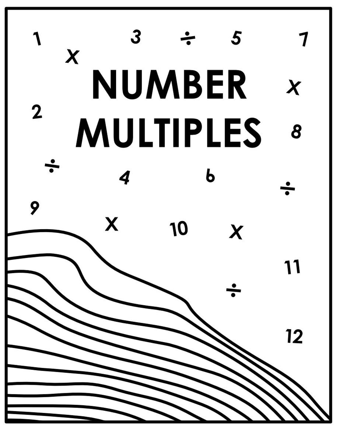Number Multiples - Multiplication Facts - Etsy