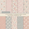10 Boho Seamless Digital Papers, Boho Scrapbook Paper, Boho Backgrounds ...