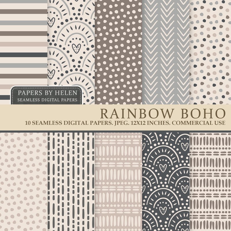 Boho Pattern Svg - Etsy