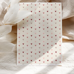 10 Valentine Hearts Seamless Digital Papers, Scrapbook Paper, Heart ...