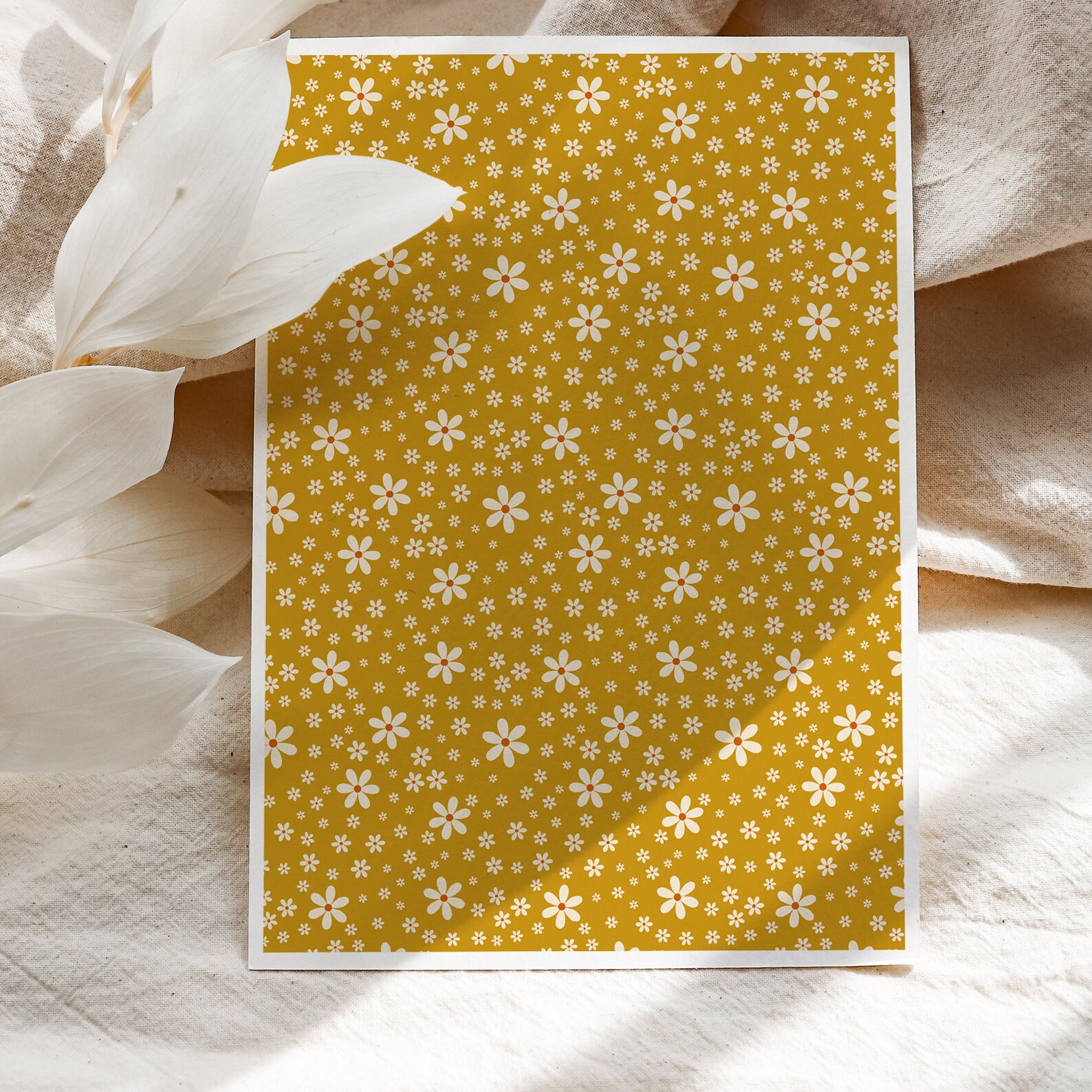 10 Boho Seamless Digital Papers, Spring Floral, Spring Flowers ...