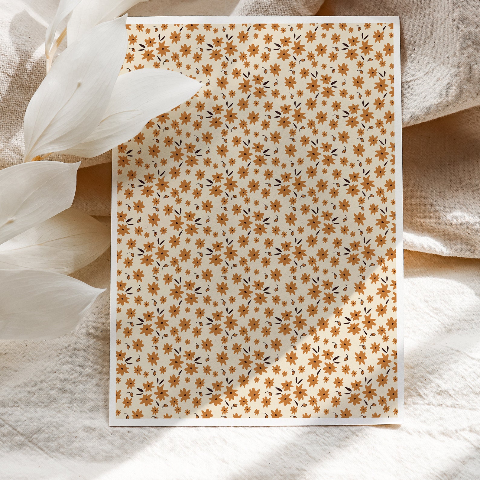 10 Fall Boho Seamless Digital Papers, Boho Autumn Paper, Boho ...
