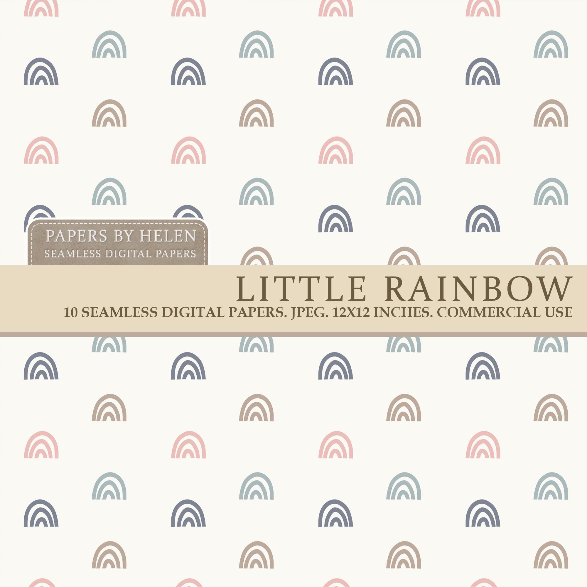 10 Boho Seamless Digital Papers, Boho Scrapbook Paper, Boho Backgrounds ...