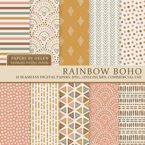 Boho Pattern - Etsy