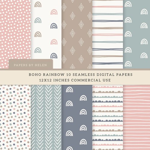 Wedding Digital Paper Scrapbook Papers Seamless Patterns - Etsy