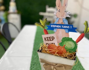 Rabbit Centerpiece | Etsy