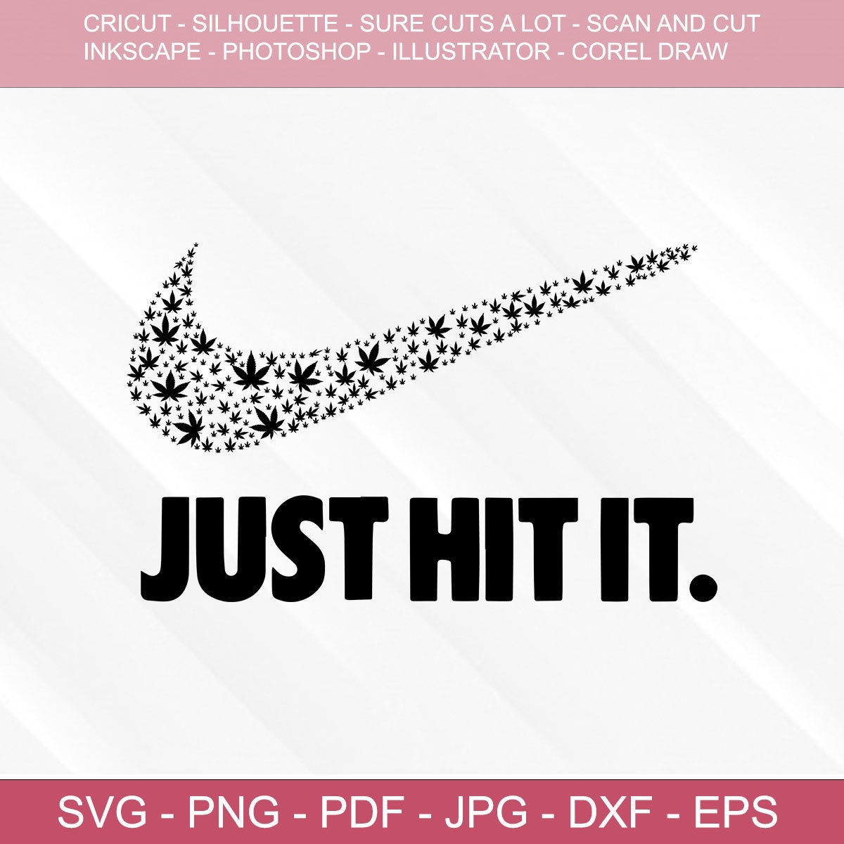 Just Hit It Svg Vector Cut File for Cricut Silhouette Svg - Etsy Denmark