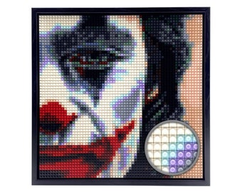 Joker Pixel Art Template