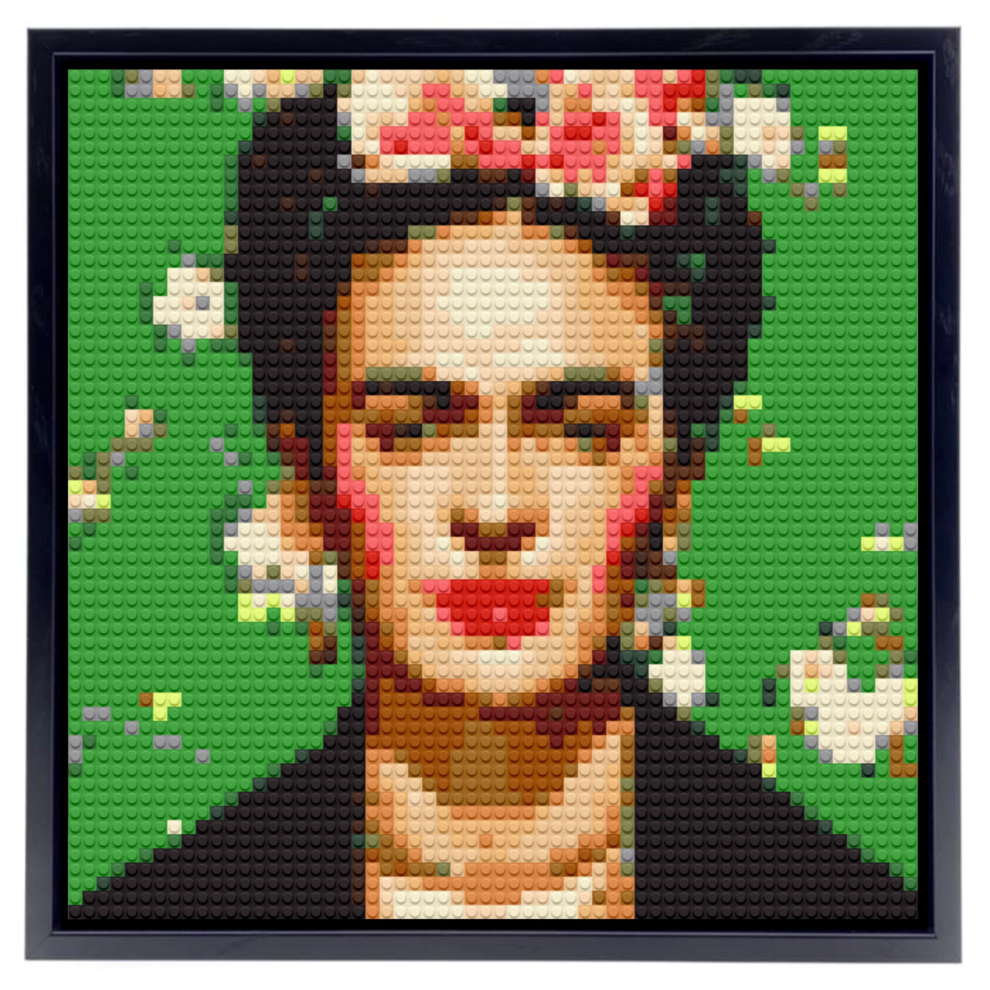 Frida Kahlo Mini-brick Portrait Kit 3600 Mini-bricks - Etsy