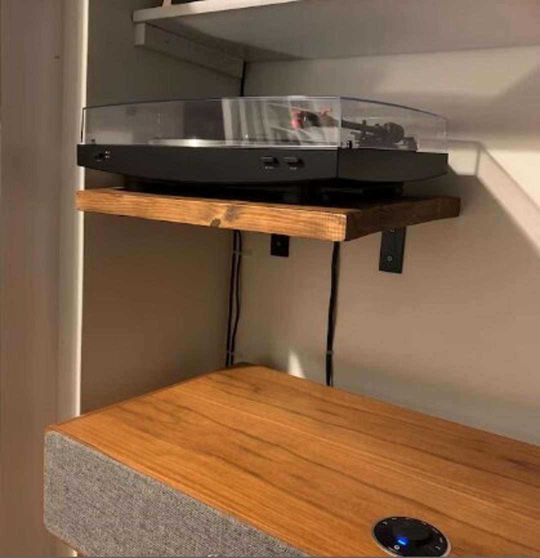 Vinyl Record Storage, AV Media Shelf. LP Turntable Hifi Storage ...