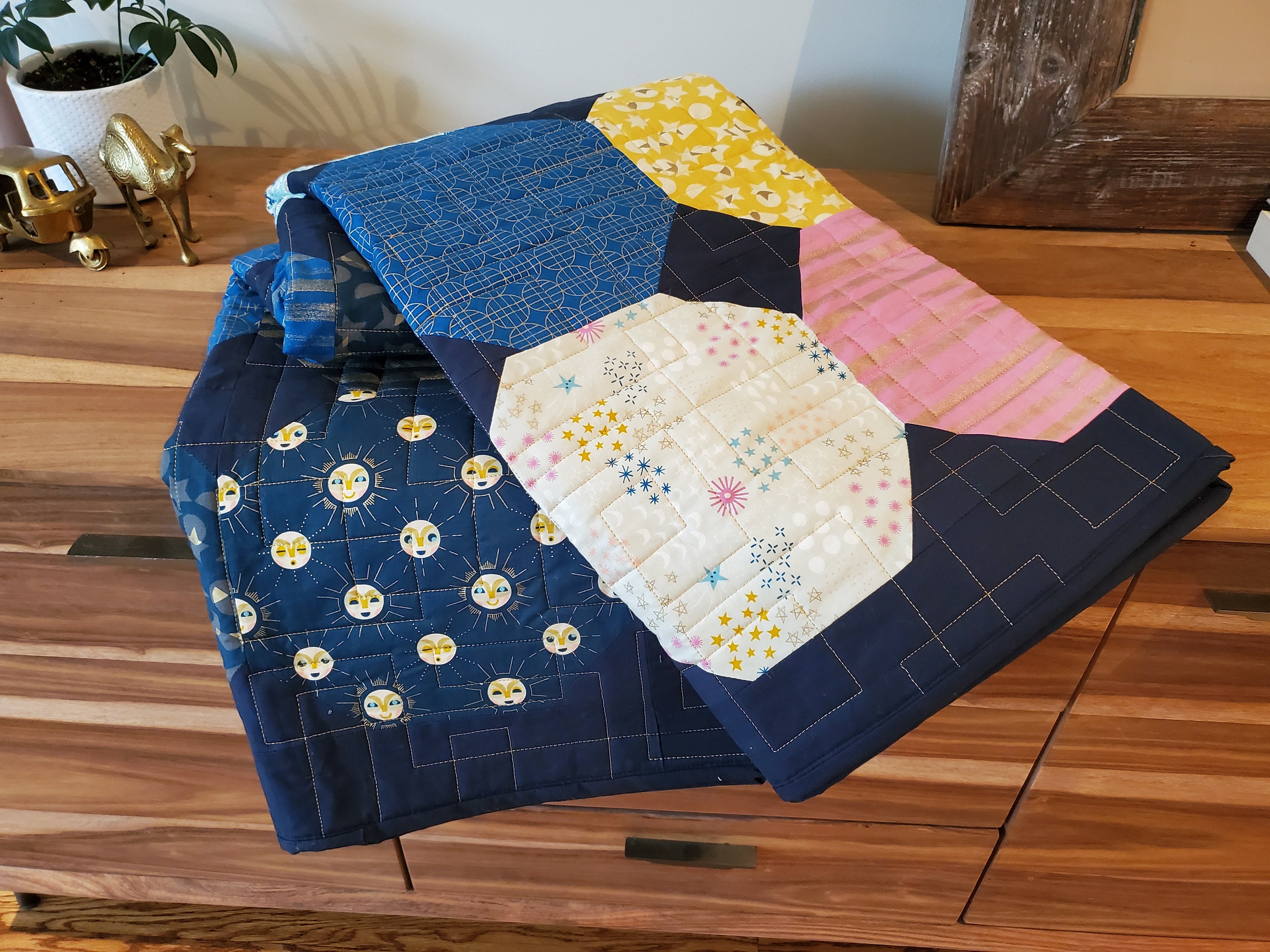 Ruby Star Stellar Quilt - Etsy