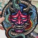 HANNYA Large Patch for Custom Vest - Etsy