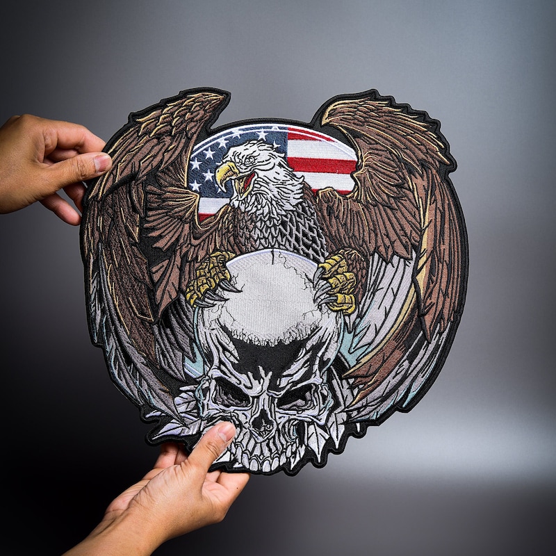 Large Embroidered Patch - Etsy