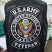 US ARMY Veteran Large Back Patch for Custom Vest - Etsy