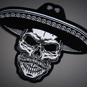 BOMBONEROS Large Back Patch for Custom Biker Vest - Etsy