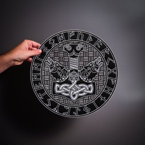 VIKING THOR Large Back Patch for Custom Biker Vest - Etsy