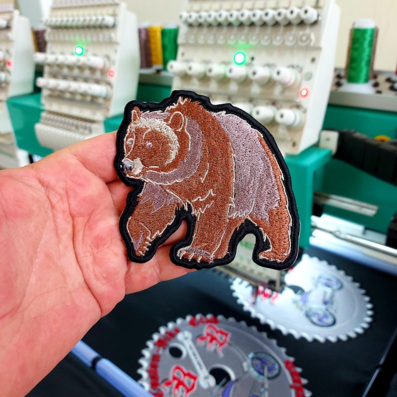BEAR Patches Iron on Patch for Jacket - Etsy