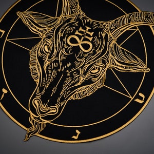 PENTAGRAM Large Back Patch Pour Gilet De Motard Personnalisé - Etsy