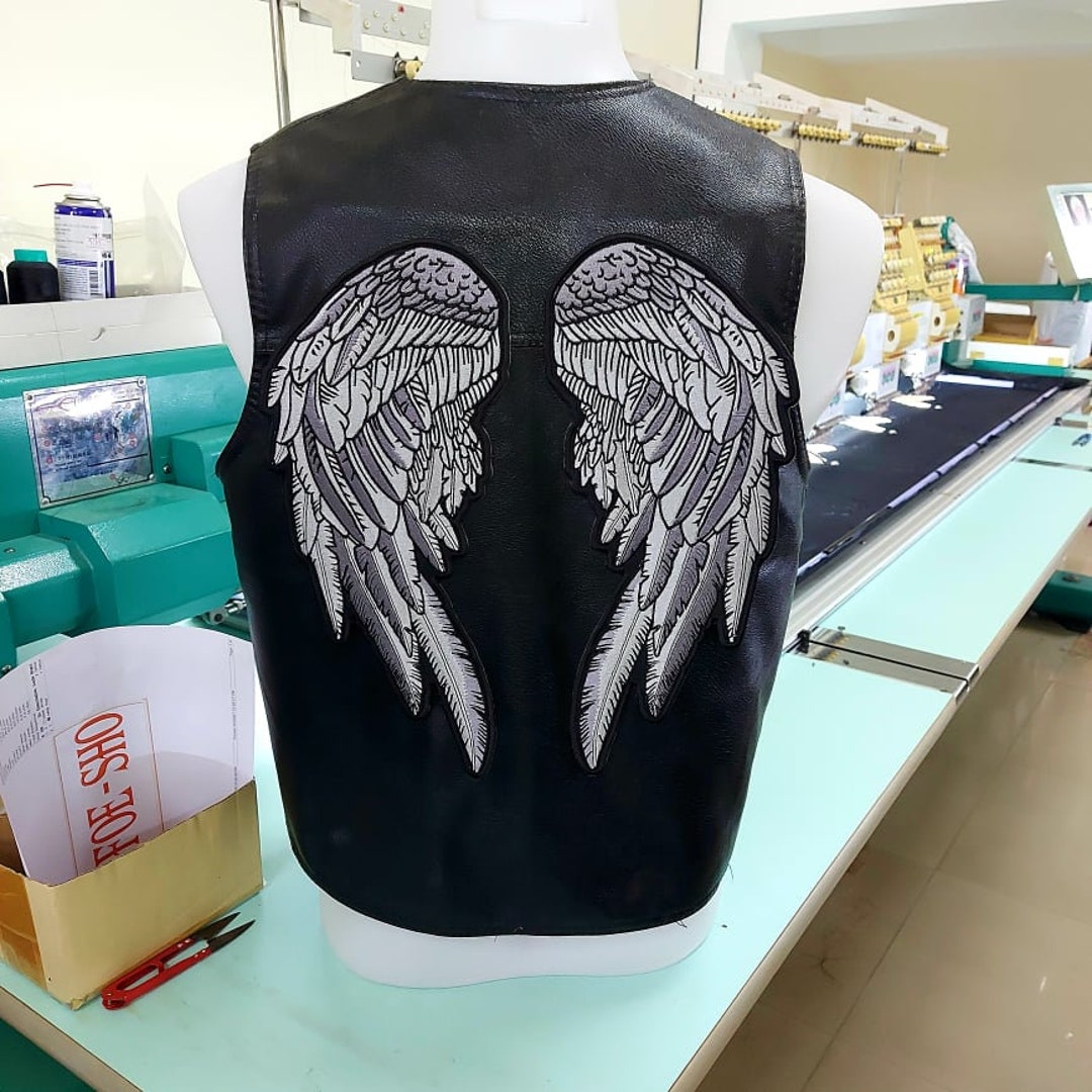 Angel Wings Patch Large Back Patch for Jacket - Etsy
