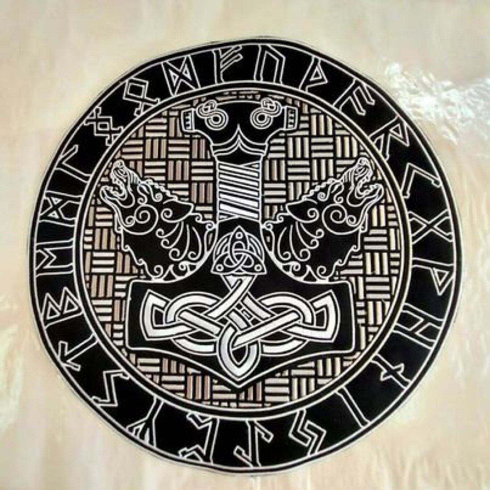 VIKING THOR Large Back Patch for Custom Biker Vest - Etsy