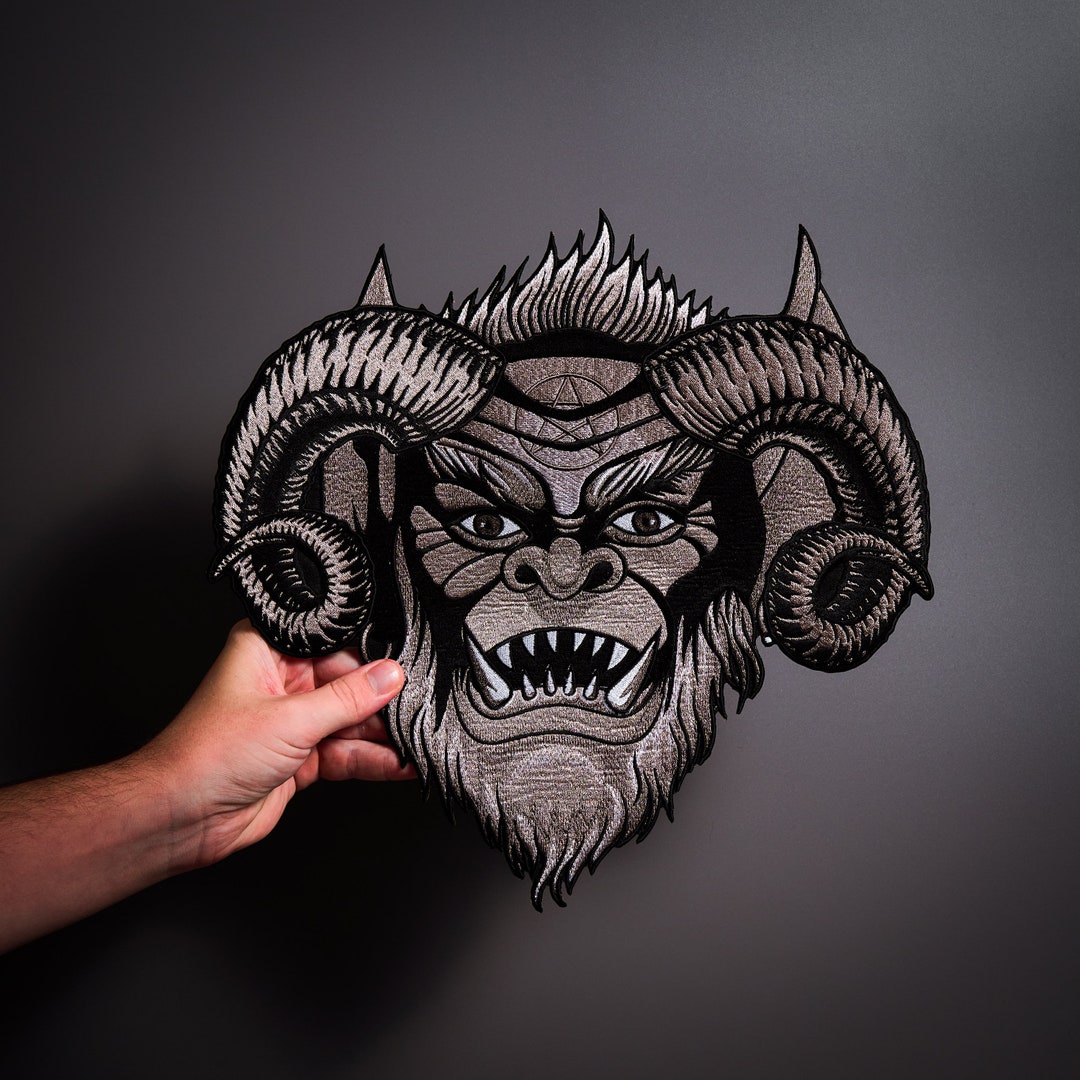 DEVIL Large Back Patch for Custom Biker Vest - Etsy