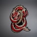 RED DRAGON Large Patch for Custom Vest - Etsy