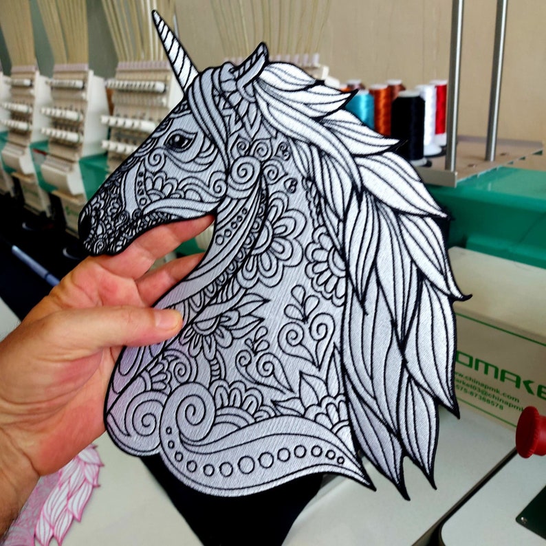 UNICORN Patches Large Back Patch for Custom Vest - Etsy