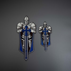 MEDIEVAL KNIGHT Large Back Patch for Custom Biker Vest - Etsy