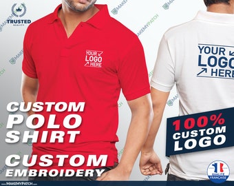 Custom Polo With Logo - Etsy