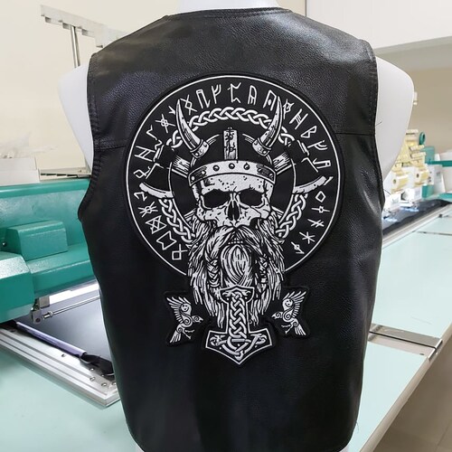 VIKING THOR Large Back Patch for Custom Biker Vest - Etsy