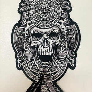PYRAMID SKULL Skull Large Back Patch Iron-on Custom - Etsy