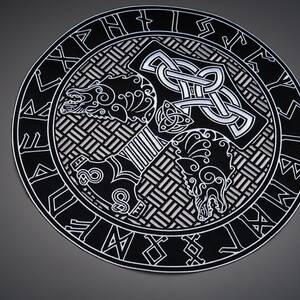 VIKING THOR Large Back Patch for Custom Biker Vest - Etsy