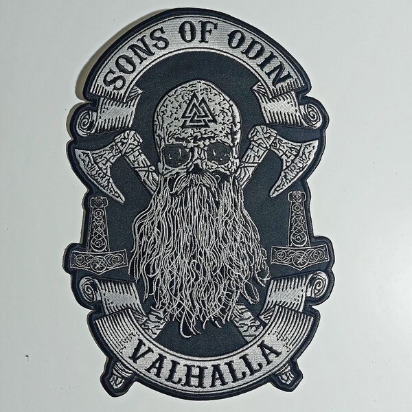 Odin Motorcycle Patch - Etsy
