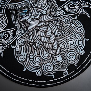 VIKING WING Large Back Patch for Custom Biker Vest - Etsy