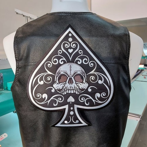 ANGEL KNIGHT Large Back Patch for Custom Biker Vest - Etsy