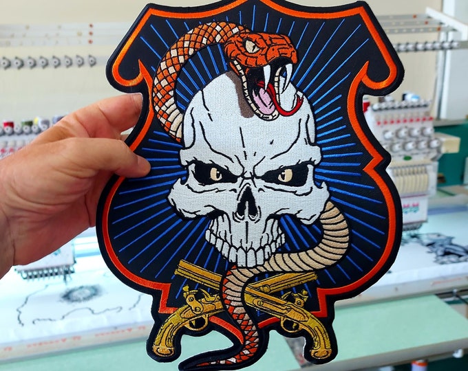 Custom Patches for Bikers Motocycles Jacket Large Patch - Etsy