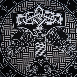 VIKING THOR Large Back Patch for Custom Biker Vest - Etsy