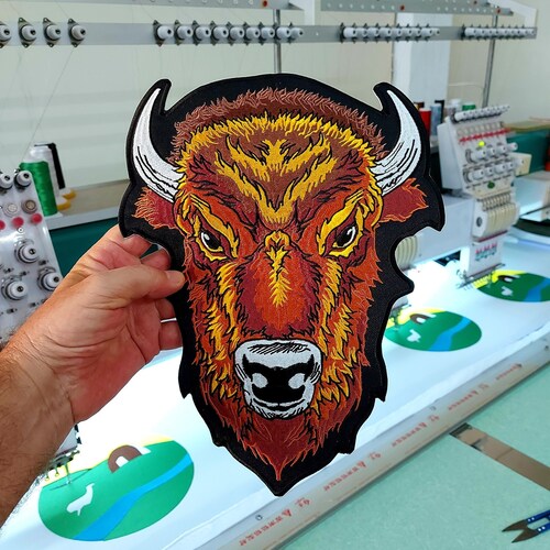 BEAR Large Back Patch for Custom Biker Vest - Etsy