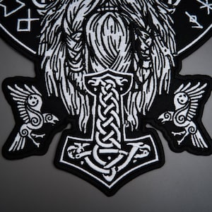 ODIN Large Back Patch for Vest - Etsy
