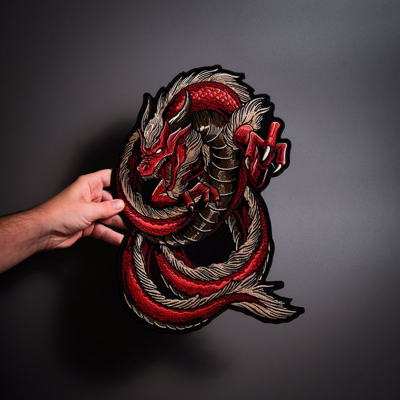Large Dragon Patch - Etsy