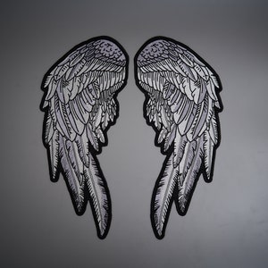 Angel Wings Patch Large Back Patch for Jacket - Etsy