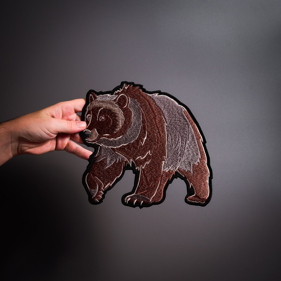 BEAR Patches Iron on Patch for Jacket - Etsy