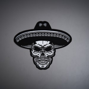 BOMBONEROS Large Back Patch for Custom Biker Vest - Etsy