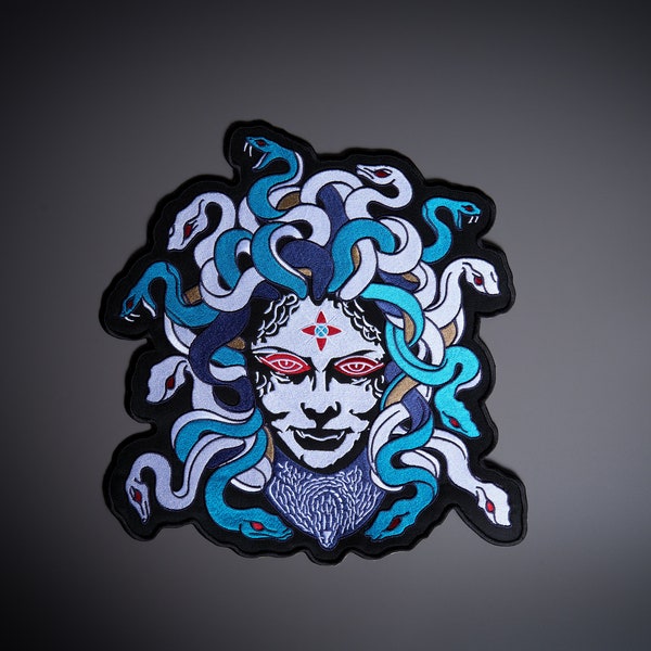 Medusa and Back Patch - Etsy