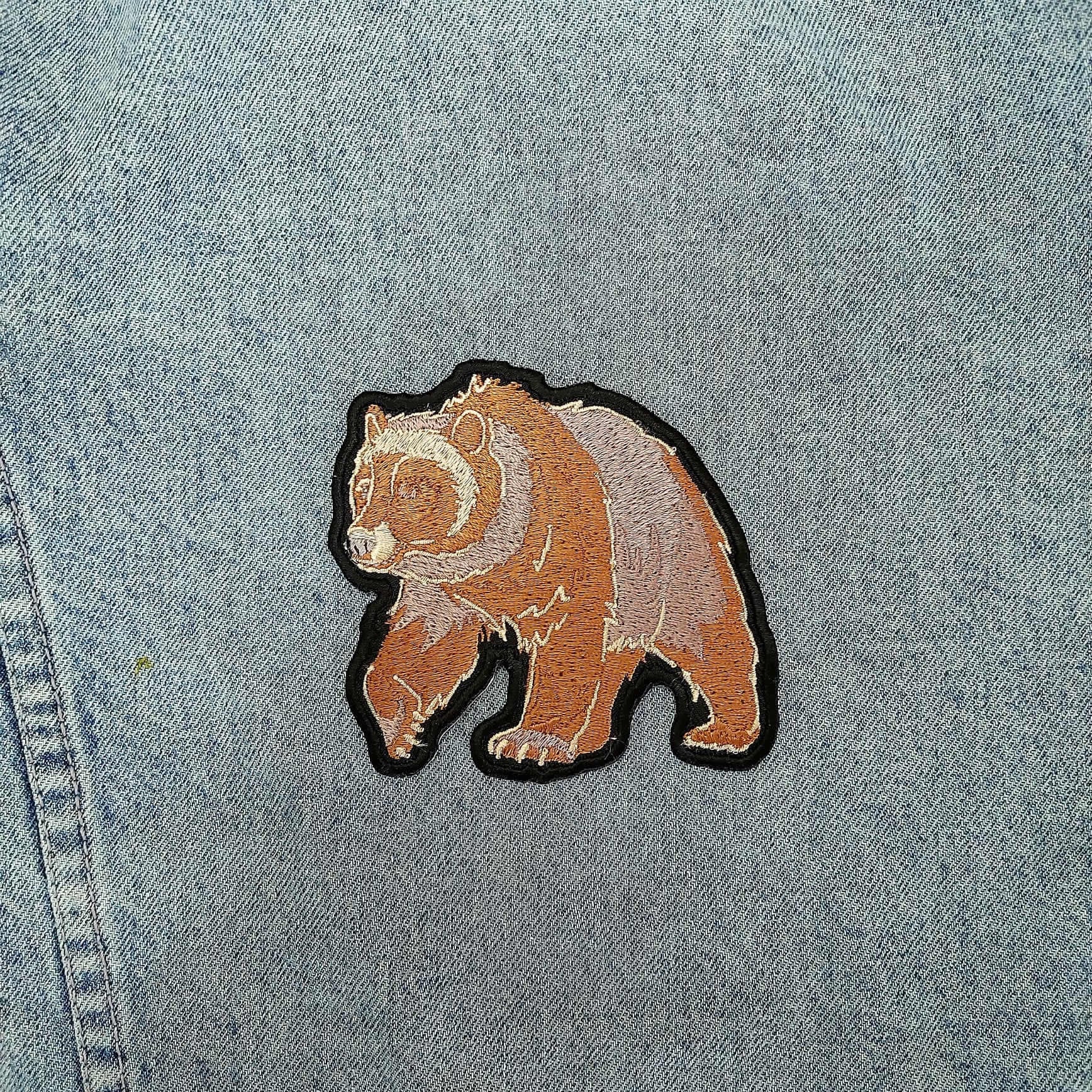 BEAR Patches Iron on Patch for Jacket - Etsy