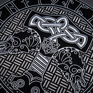 VIKING THOR Large Back Patch for Custom Biker Vest - Etsy