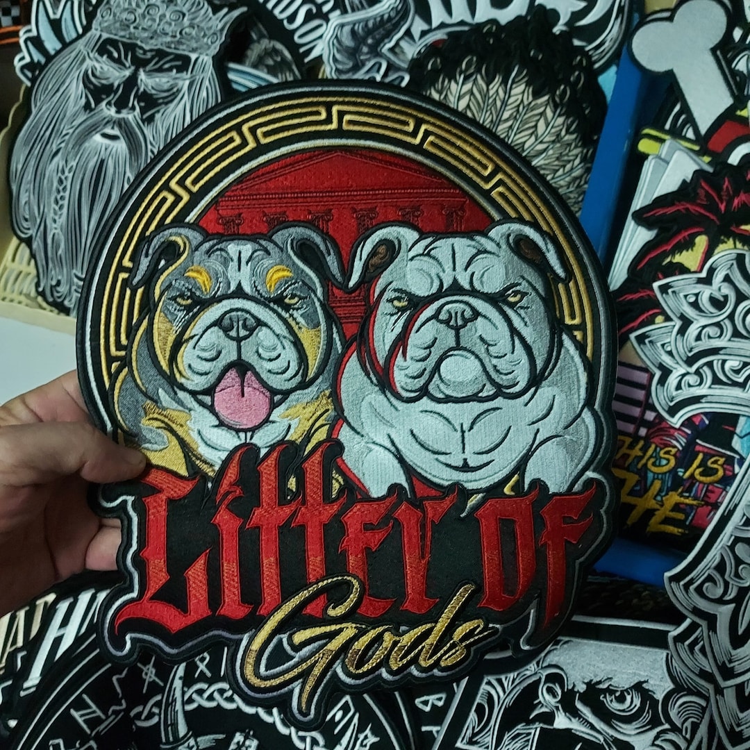 Custom Patch for Bikers, Big Size, Motoclub Jacket, Large Patch, Back ...